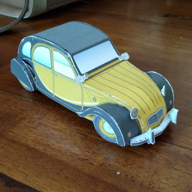 Jual Papercraft mobil citroen 2cv | Shopee Indonesia
