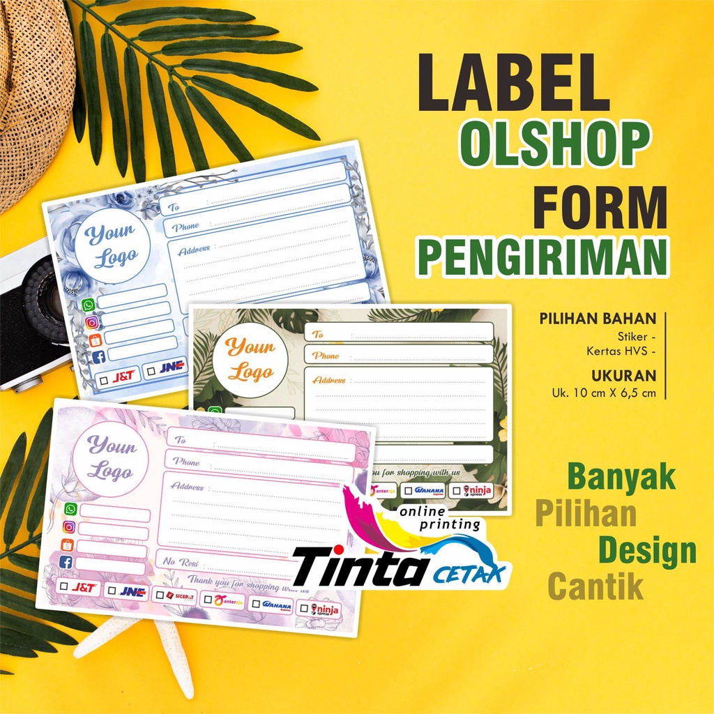 Jual Sticker Label Pengiriman Olshop | Shopee Indonesia