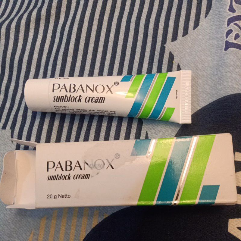 Jual PABANOX SUNCREAM SUNBLOCK CREAM 20G | Shopee Indonesia