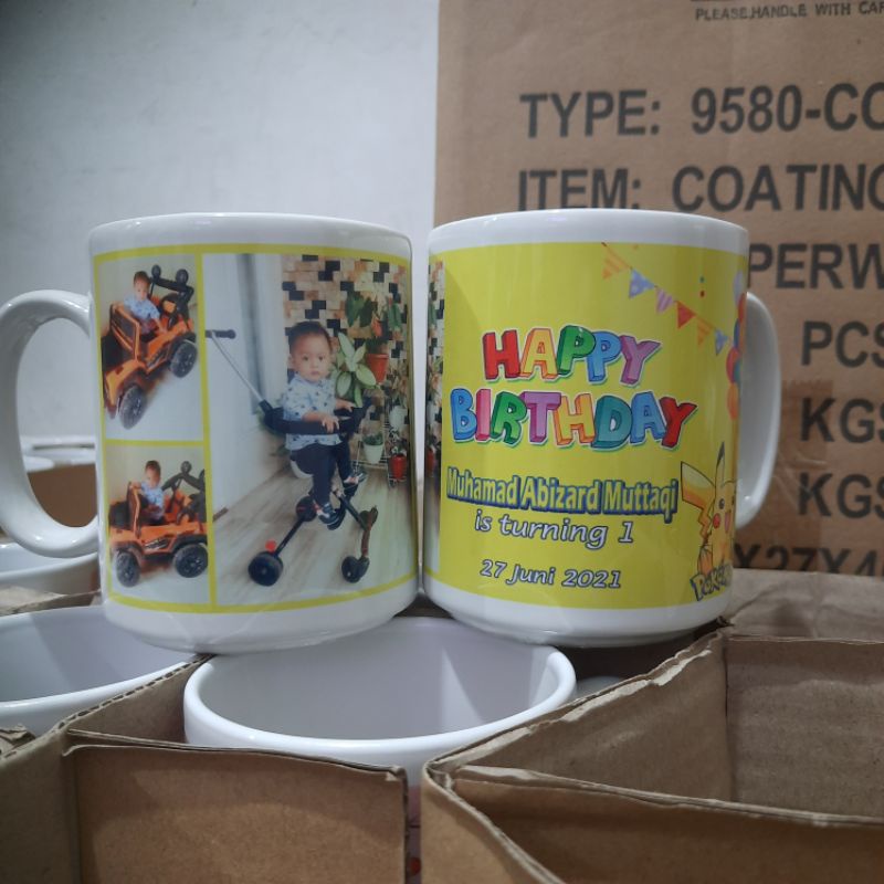 Jual mug custom souvenir mug souvenir gelas | Shopee Indonesia