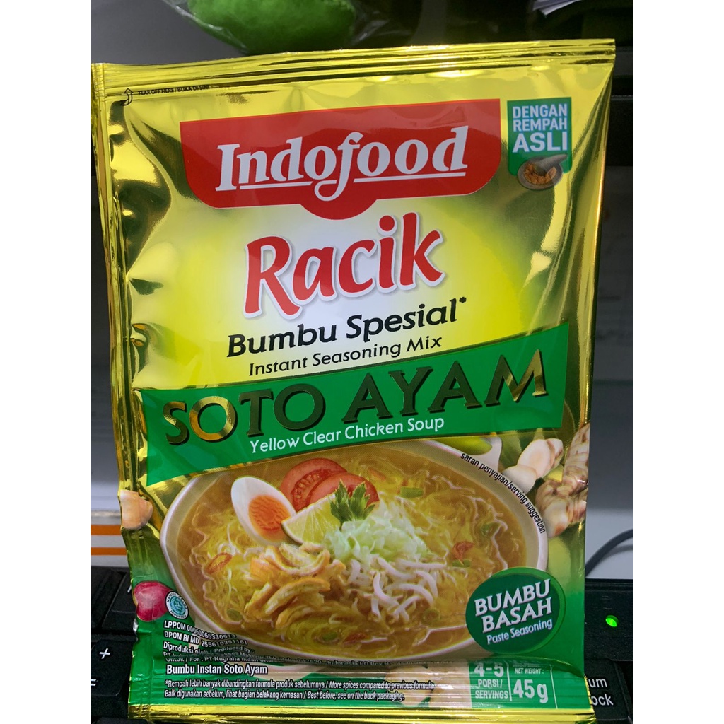 Jual Indofood Racik Soto Ayam 45 G | Shopee Indonesia