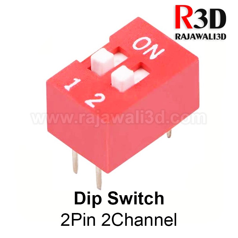Jual DIP Switch 2P 2Channel DIL Flat Dial Switch 2.5mm Pitch | Shopee ...