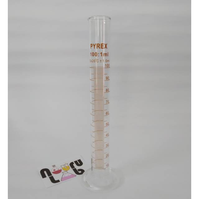 Jual Gelas Ukur 100ml Measuring Cylinder 100ml Pyrex | Shopee Indonesia