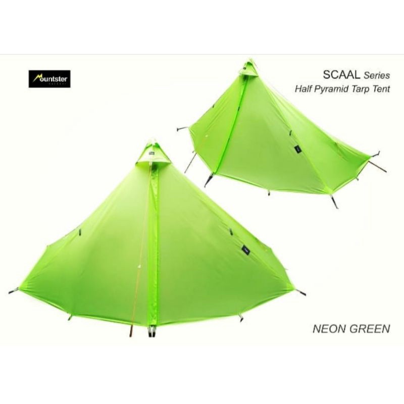 Jual Tarp Tent Mountster Half Pyramid 1P | Shopee Indonesia