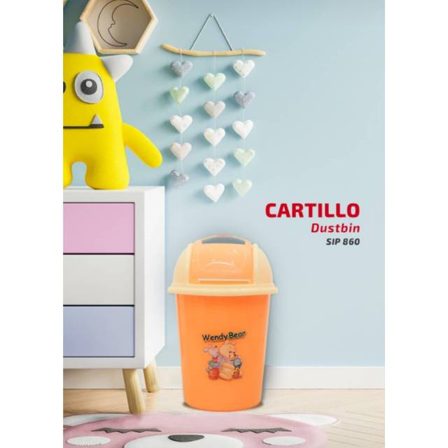 Jual Tempat sampah tutup cartillo shinpo | Shopee Indonesia