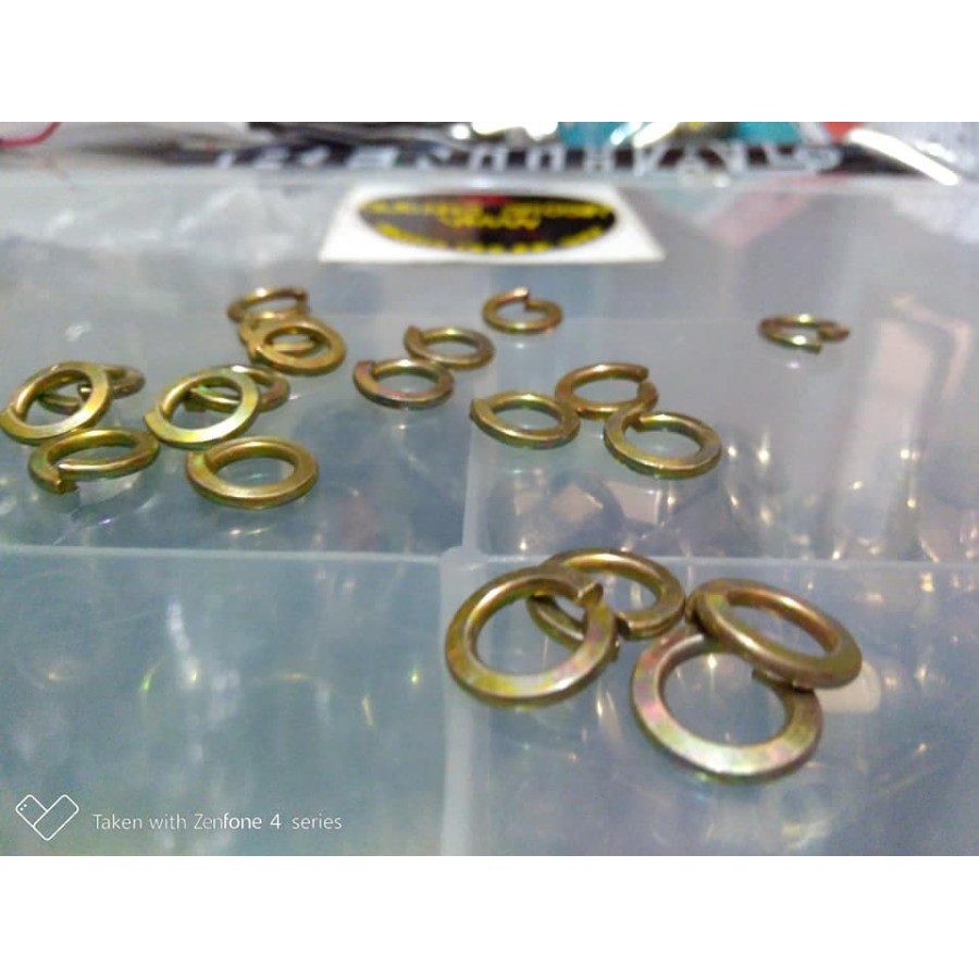 Jual Ring Baut Model Per Ukuran Baut 10 Spring Washer Baut 10 | Shopee ...