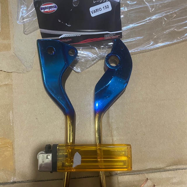 Jual Handel standart two tone gold -blue vario 150 new | Shopee Indonesia