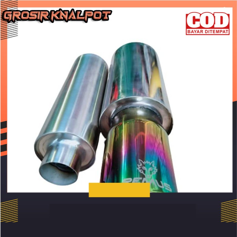 Jual KNALPOT MOBIL RACING Knalpot Remus + Resonator Racing car exhaust ...