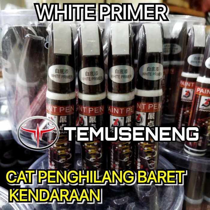 Jual Super White Primer Metalic Putih Spidol Cat Mobil Motor Lecet ...