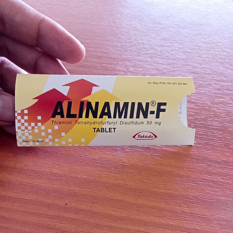 Jual alinamin-f per strip isi 10 tab | Shopee Indonesia