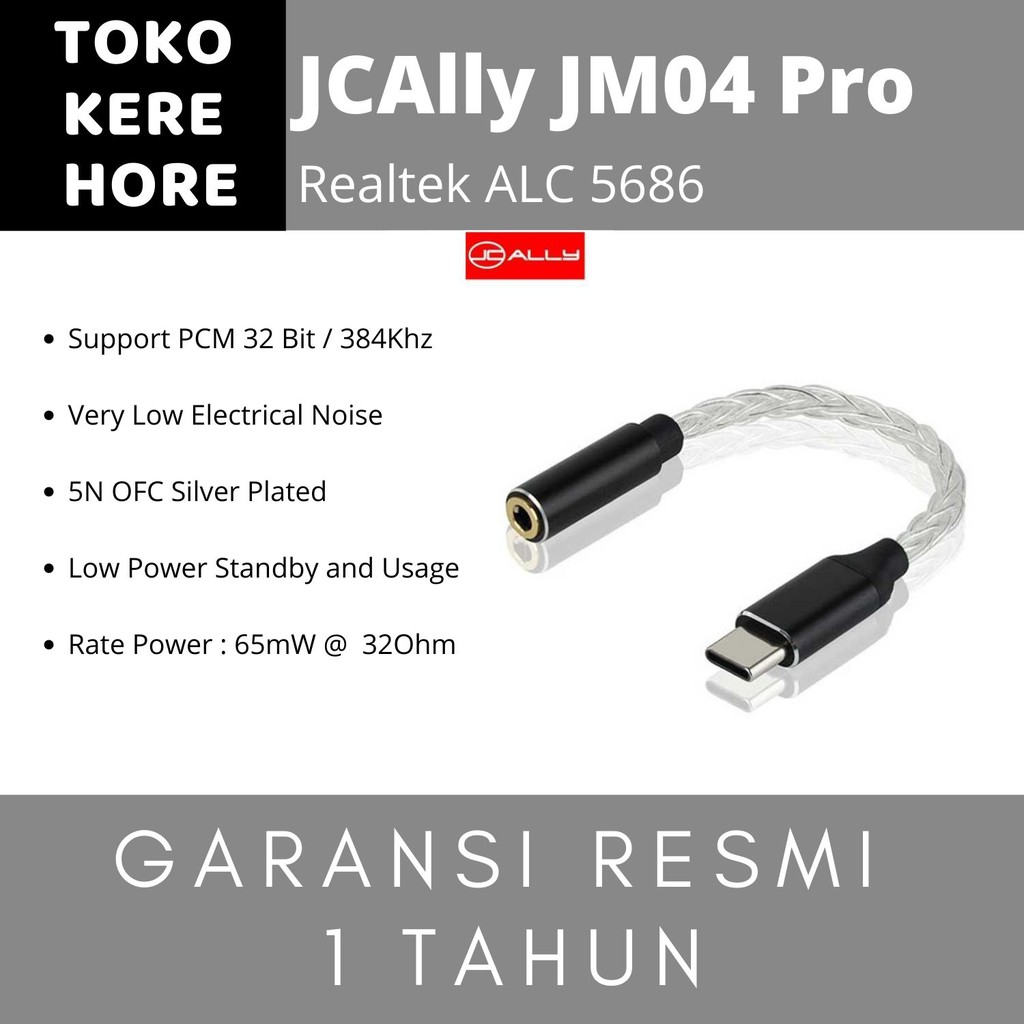Jual JCAlly JM04 Pro USB DAC 32bit 384Khz | Shopee Indonesia