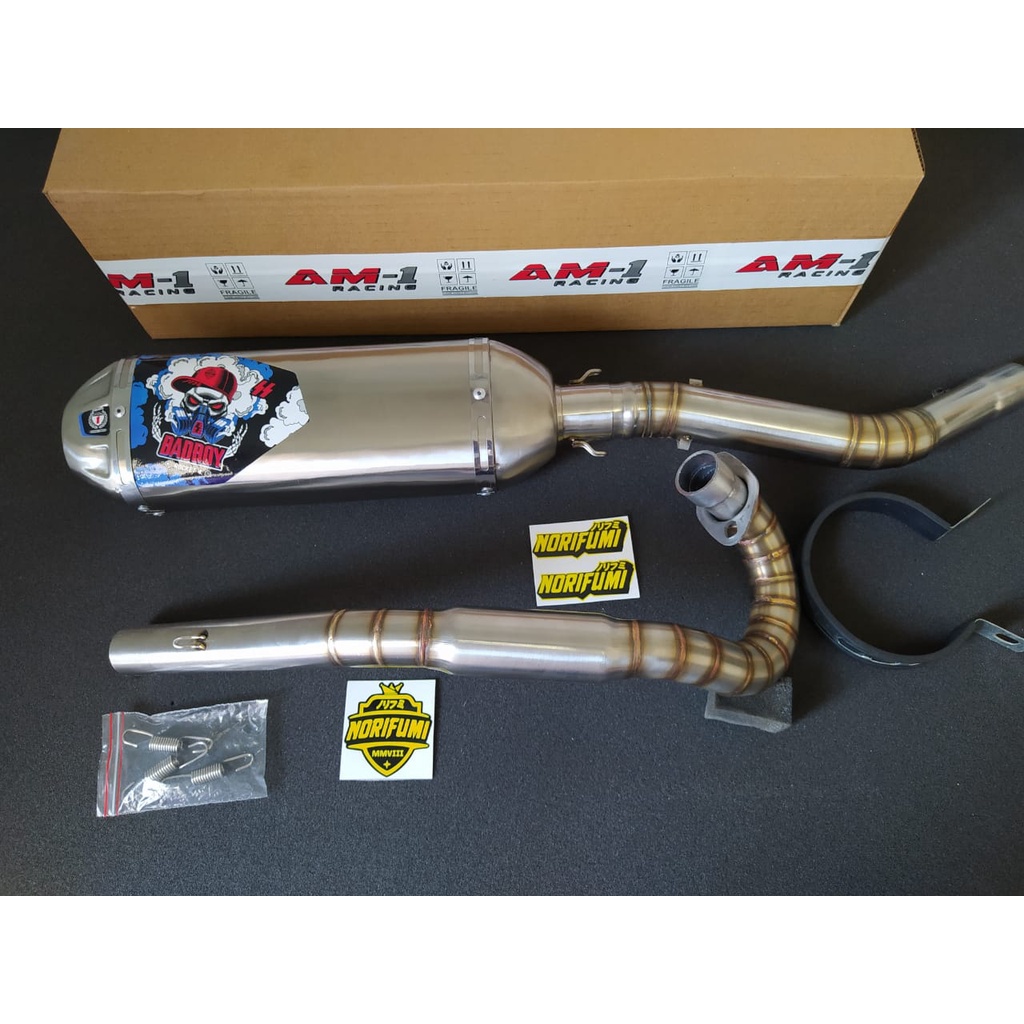 Jual Kenalpot Knalpot Racing Norifumi Rocket Roket 4 Badboy Bad Boy Ksr ...