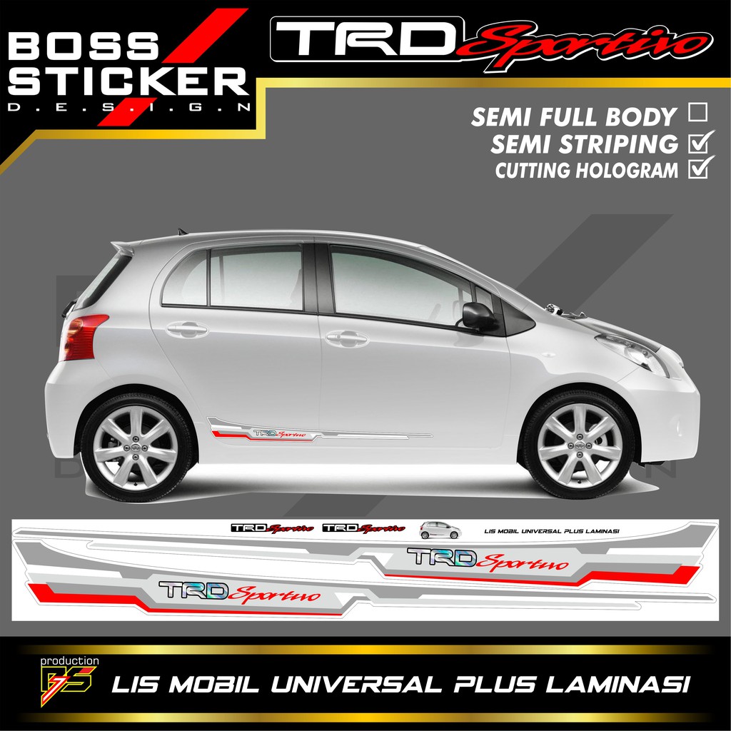 Jual list mobil trd sportifo model yaris | Shopee Indonesia