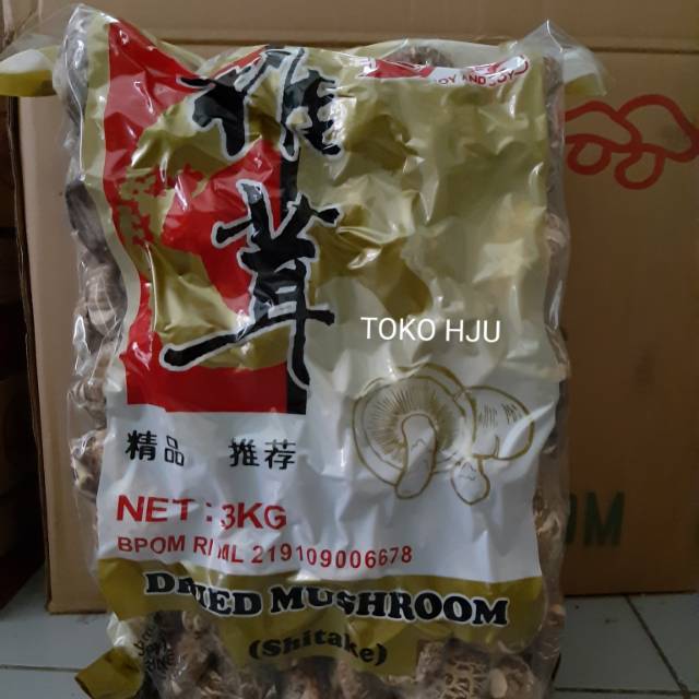 Jual Jamur Shitake Kering 250gr (Repack) | Shopee Indonesia