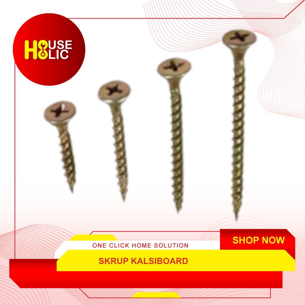 Jual Skrup Kalsiboard Screw Calciboard Skrup Sekrup Kalsi 6 ×1 1/4" Per ...