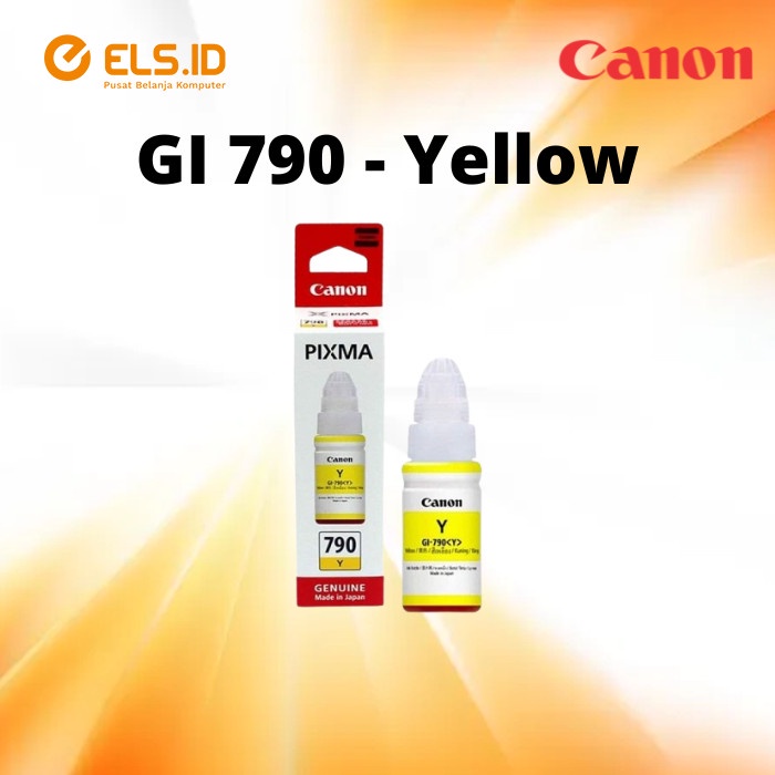Jual Tinta Canon Gi-790 Yellow (70ml) | Shopee Indonesia