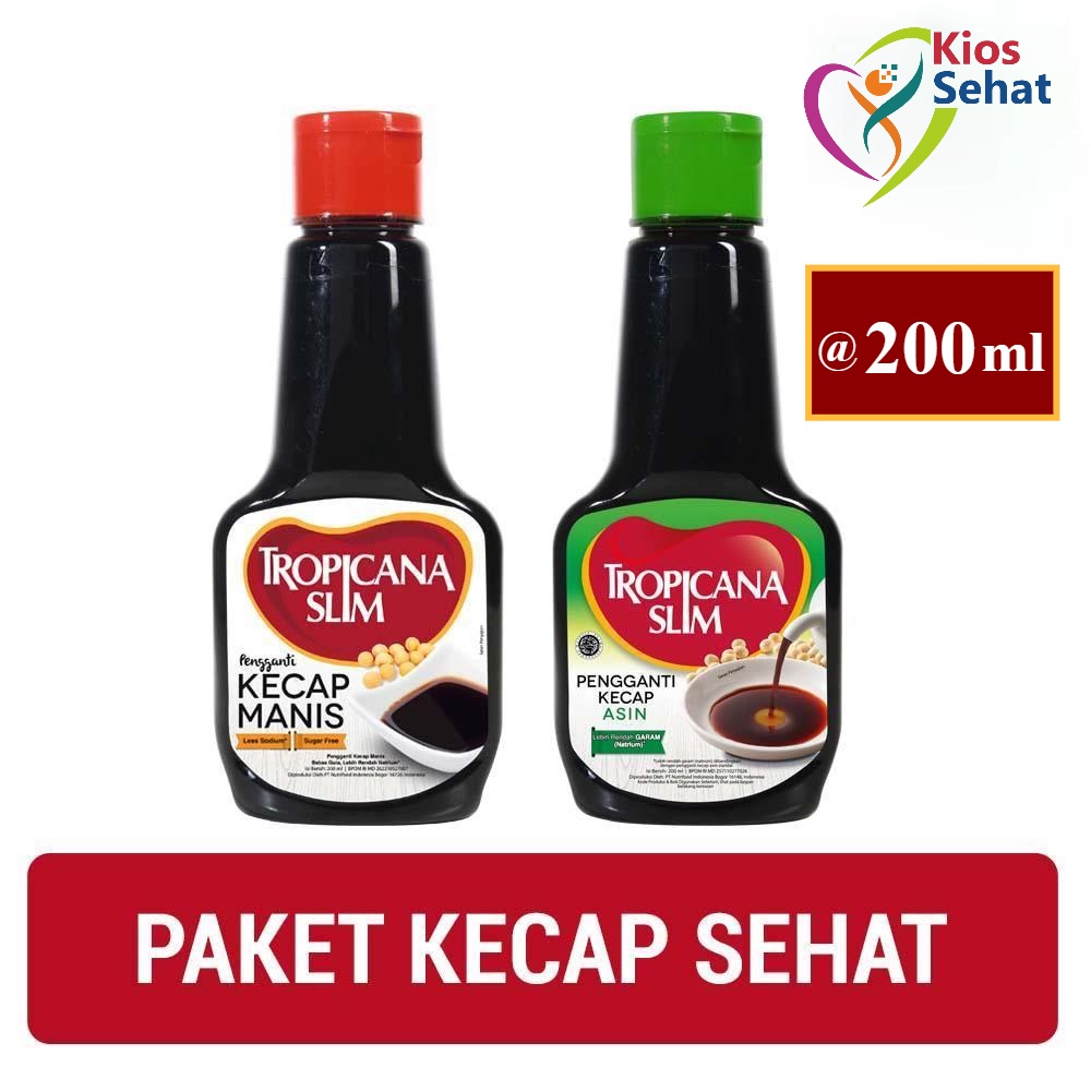 Jual Paket Kecap Sehat (@200 ml) - Topicana Slim Kecap Manis ...