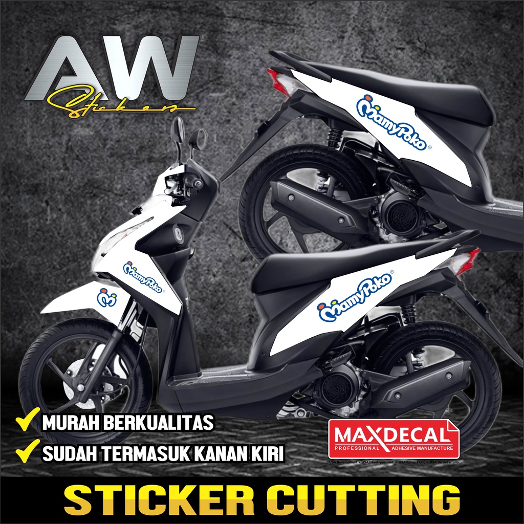 Jual STICKER CUTTING MAMY POKO SEMUA SEPEDA ( BUKAN PRINTING ) | Shopee ...