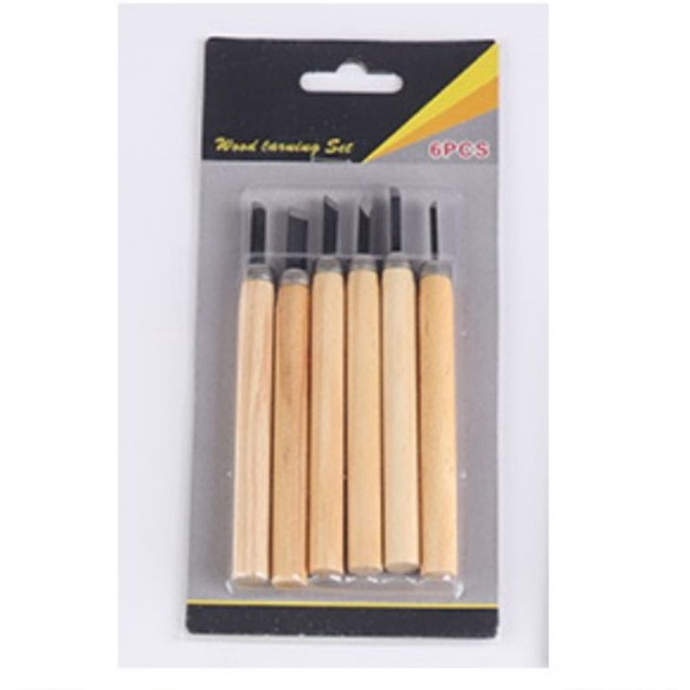 Jual Set Pisau Ukir 6 in 1 Alat Pahat Kayu Wood Carving Knife | Shopee ...