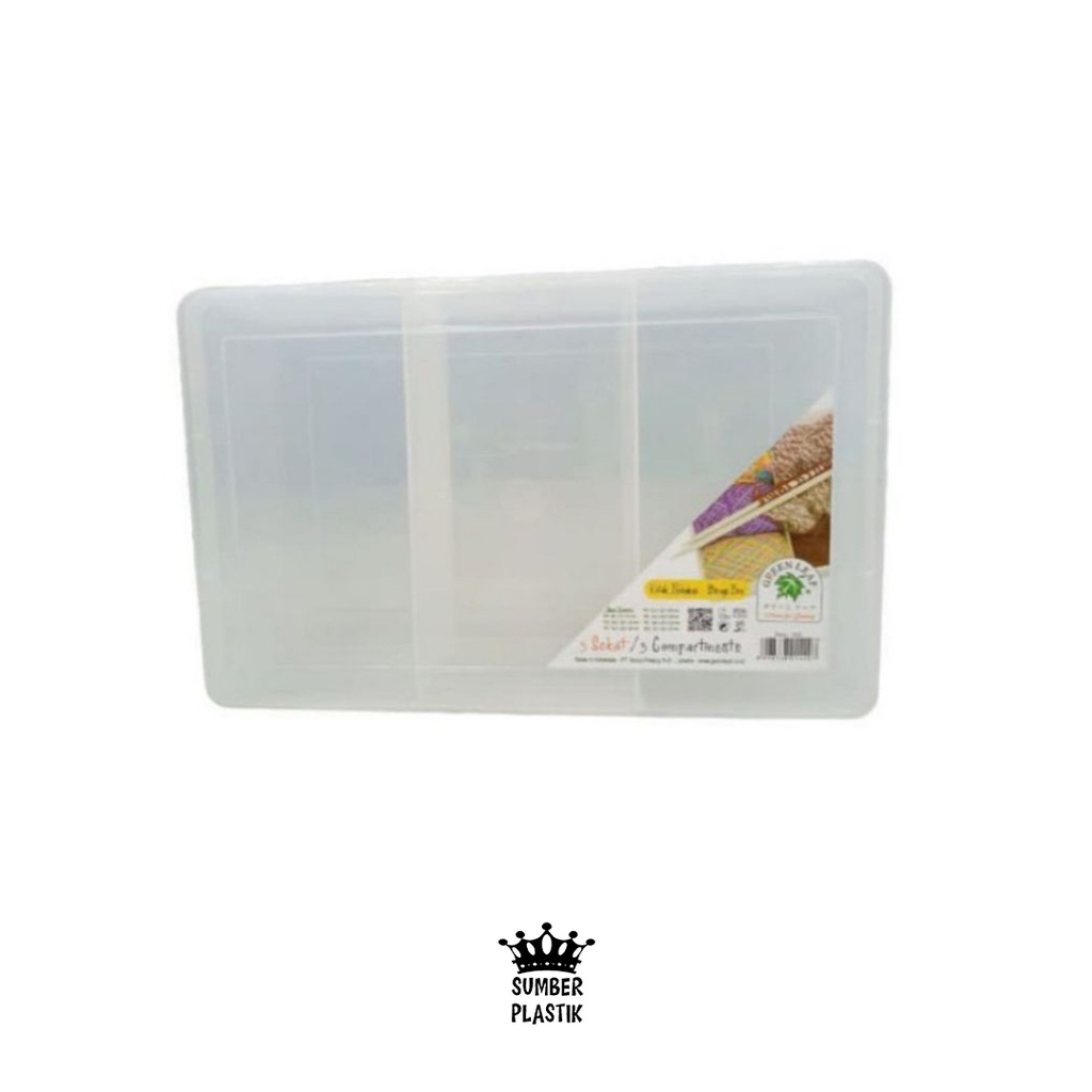Jual Green Leaf 1420 Kotak Perkakas Plastik Reiko Storage Box Spare ...