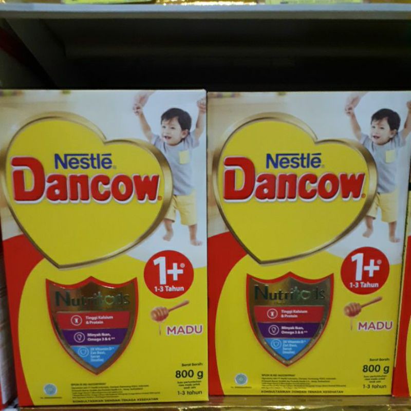 Jual FREE HADIAH !! DANCOW 1+ MADU VANILA COKLAT 800 GR | Shopee Indonesia