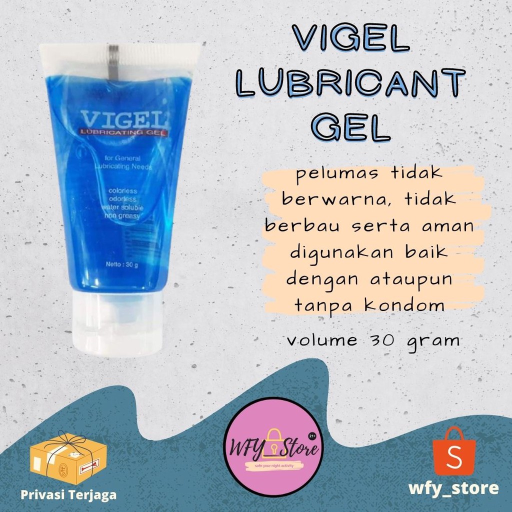Jual Pelumas Vigel Lubricant Gel (volume 30 gram) | Shopee Indonesia