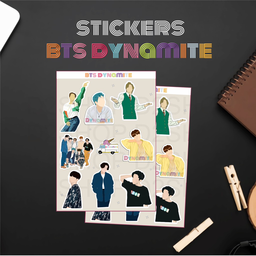 Jual STIKERS BANGTAN DYNAMITE | Shopee Indonesia