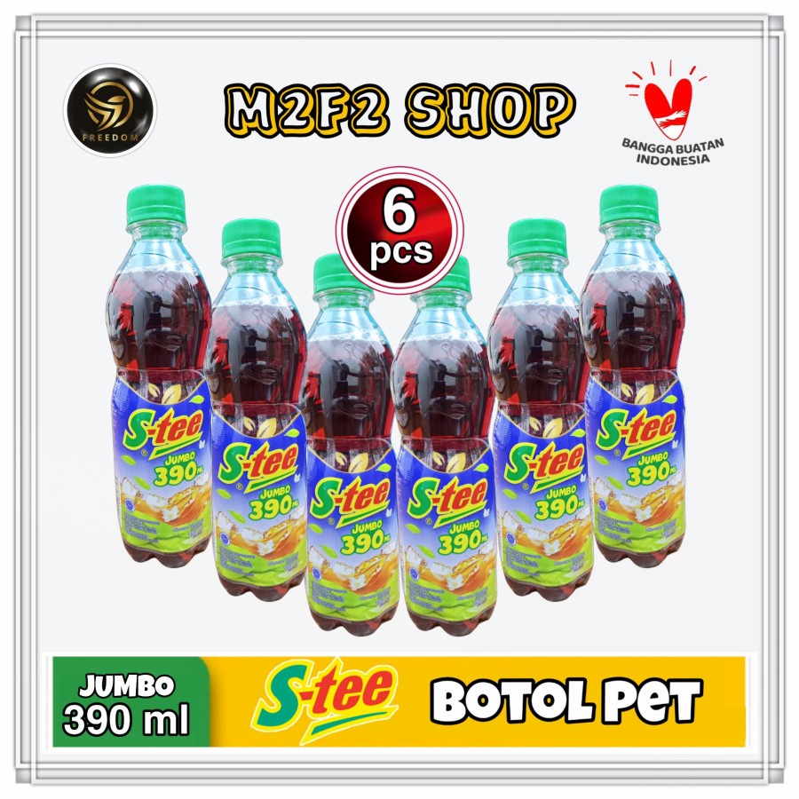 Jual S-tee | Stee Jumbo Minuman Teh Botol Plastik Pet - 390 ml (Kemasan ...