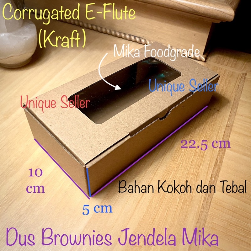 Jual Dus Box Kotak Hampers 22x10x5 EFLUTE JENDELA MIKA / Dus Box Kotak ...