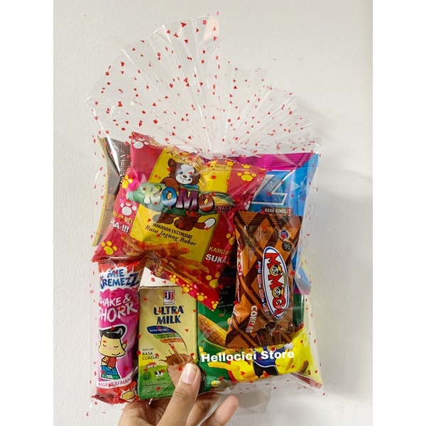 Jual PARCEL BINGKISAN SNACK ULTAH KEMASAN CANTIK | Shopee Indonesia