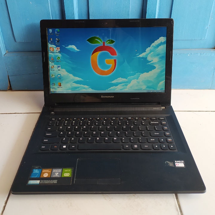 Jual Lenovo G40-45 Hitam AMD E1-6010 RAM 4GB HDD 500GB ATI AMD Radeon ...
