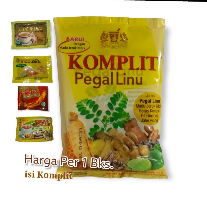 Jual Pegal Linu Komplit Orginal Jamu Bubuk Murah Isi Komplit (Harga per ...