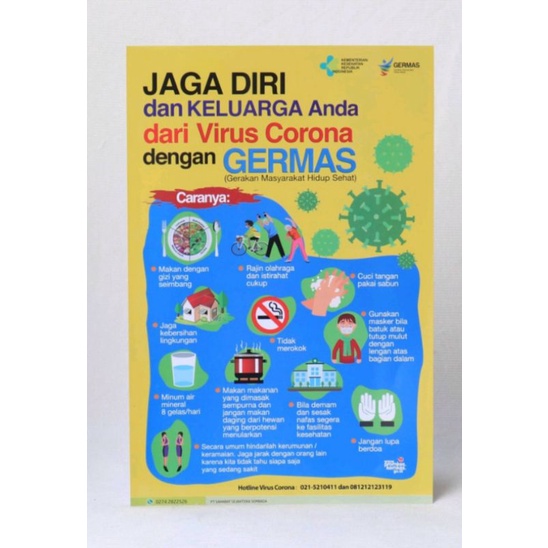 Jual Poster Kesehatan | Poster Germas | Shopee Indonesia
