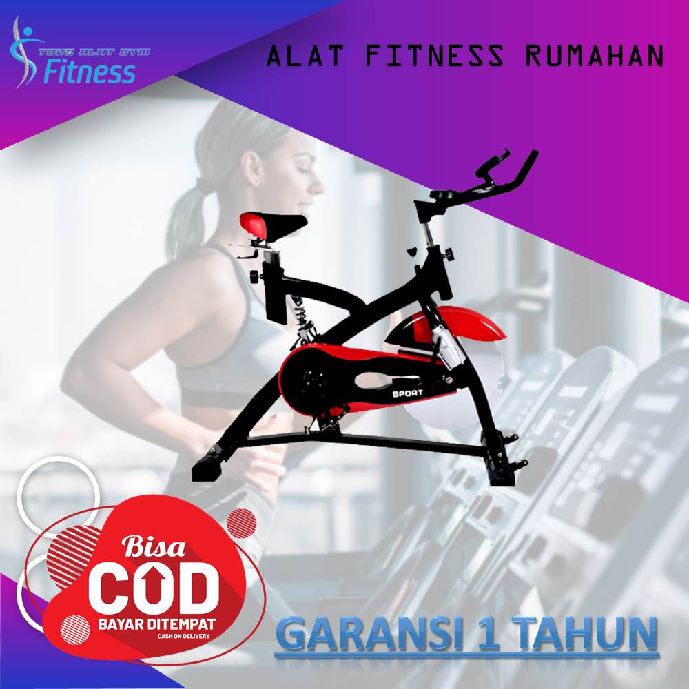 Jual Sepeda Statis Spinning Bike JLS TL 8308 / Alat Fitnes Rumahan | Shopee Indonesia
