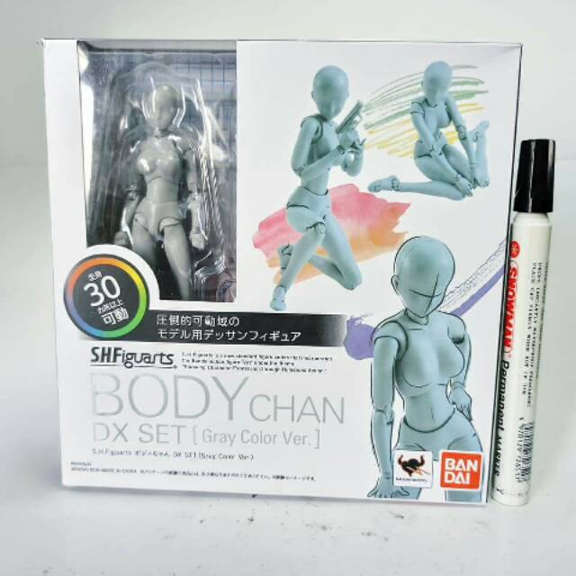 Jual Mainan action figure Body chan grey Dx set figure Shf recast ...