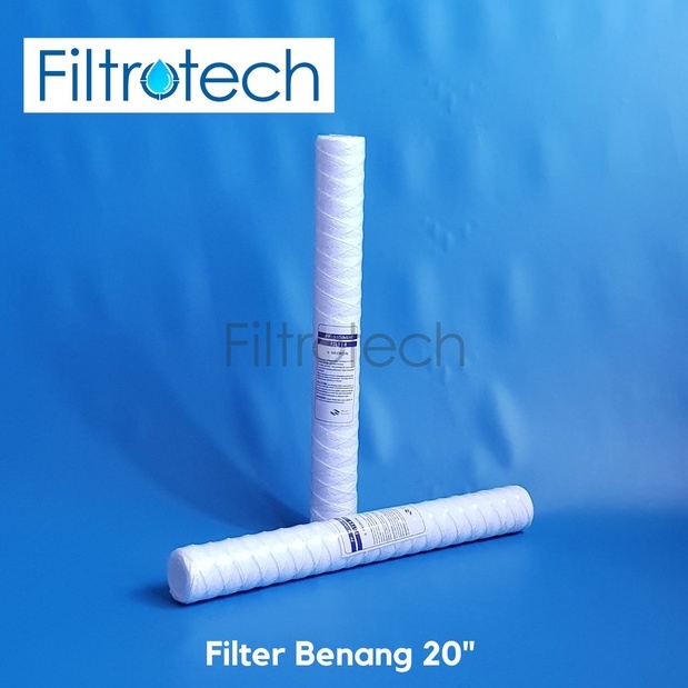 Jual Cartridge Filter Benang / String Wound Ukuran 20'' | Shopee Indonesia
