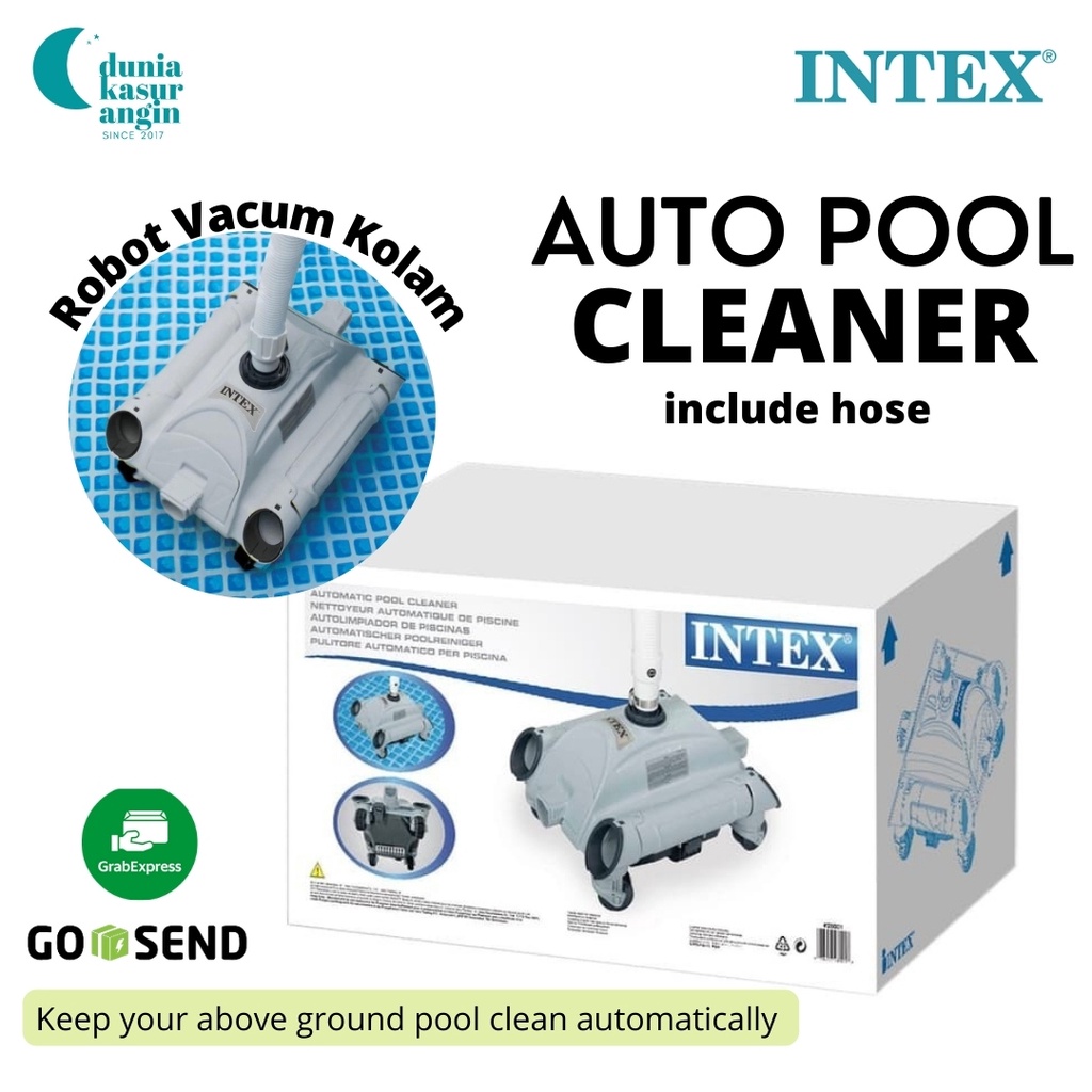 Jual DuniaKasurAngin - INTEX AUTO POOL CLEANER 28001 Robot Vacum Kolam ...