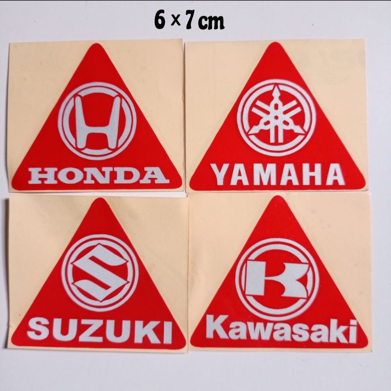 Jual Sticker cutting motor logo tulisan Segitiga Spakbor | Shopee Indonesia