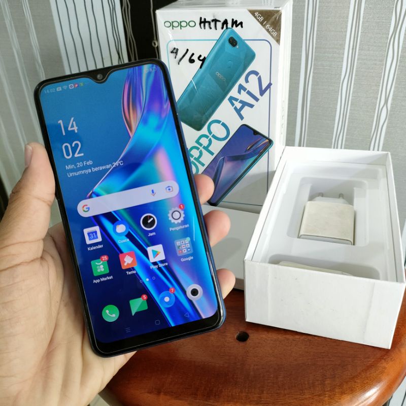 Jual OPPO A12 RAM 3/32 SECOND ORIGINAL | Shopee Indonesia
