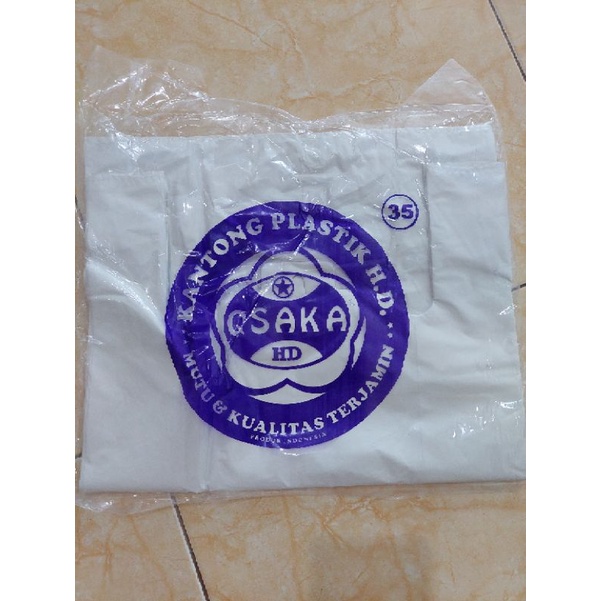 Jual plastik asoy / kresek PUTIH QSAKA 15 17 19 24 28 35 berat 300gr ...