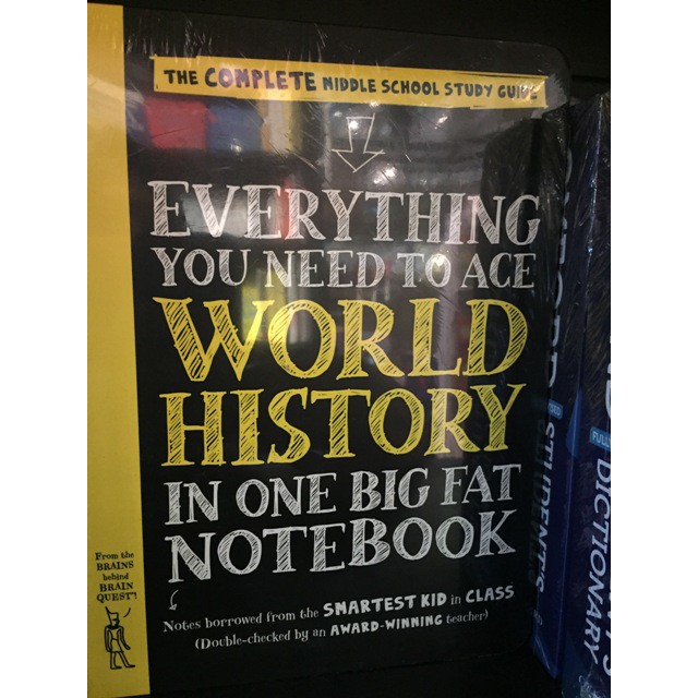 Jual Everything You Need to Ace World History in One Big Fat Notebook ...