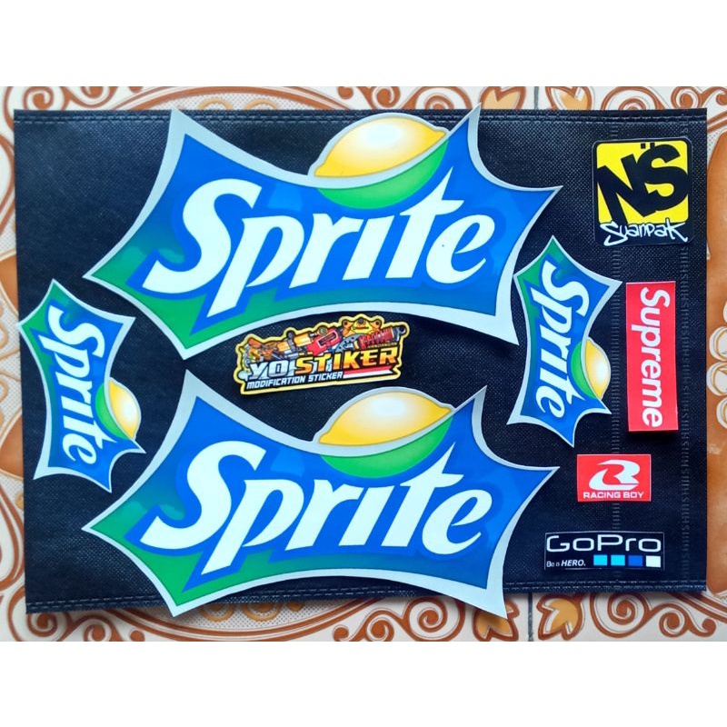 Jual Stiker Striping Sprite ukuran 25x12 cm | Shopee Indonesia