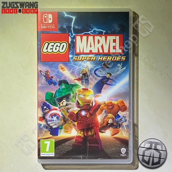 Jual LEGO MARVEL SUPER HEROES nintendo switch card game cartridge 2nd bekas | Shopee Indonesia