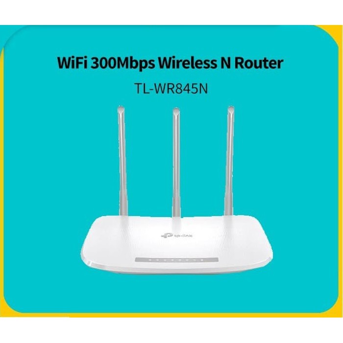 Jual Wireless N Router TP-LINK 3 antenna 300Mbps IPTV TL-WR845N ...