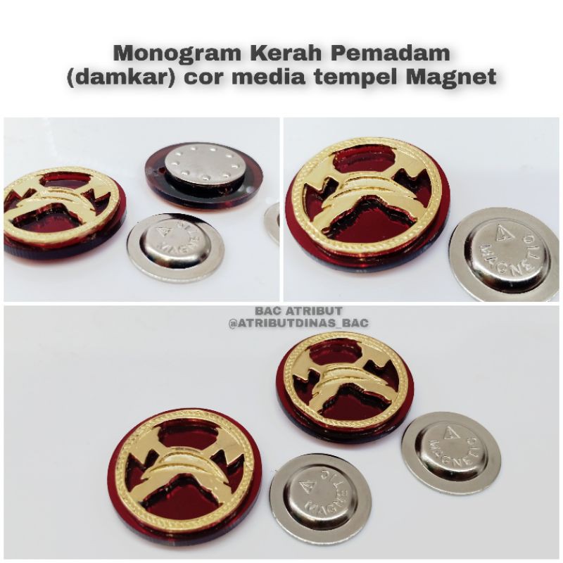 Jual monogram kerah pemadam atau damkar kualitas premium | Shopee Indonesia
