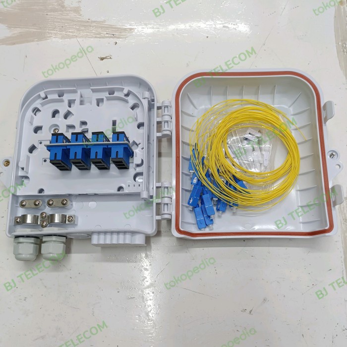 Jual odp 12 core SC upc lengkap pigtail | Shopee Indonesia