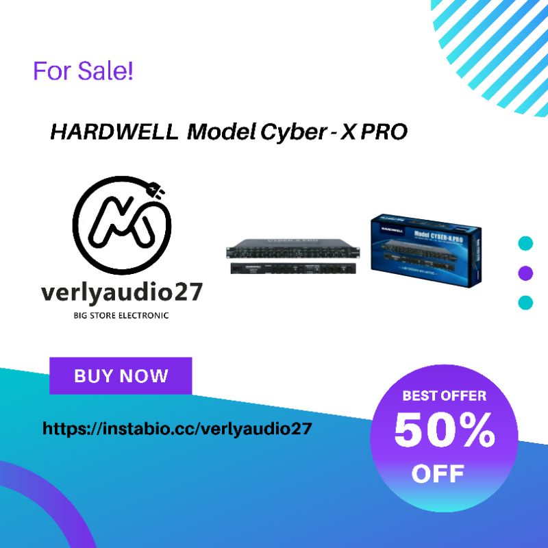 Jual Hadwell Crossover Limiters Hardwell Cyber Xpro 4Way Original ...
