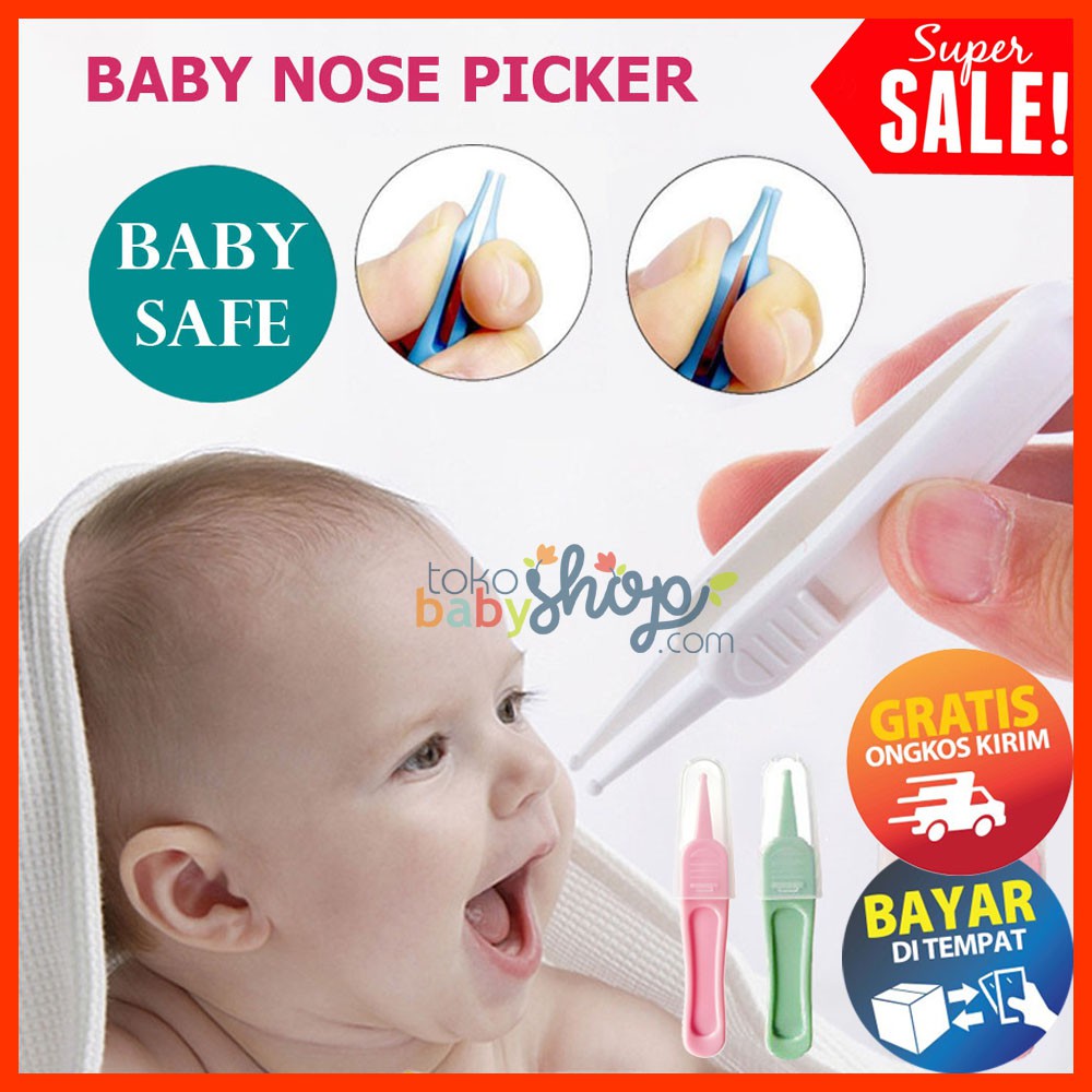 Jual Baby Nose Picker Jepitan Upil Bayi Pembersih Hidung COD | Shopee ...