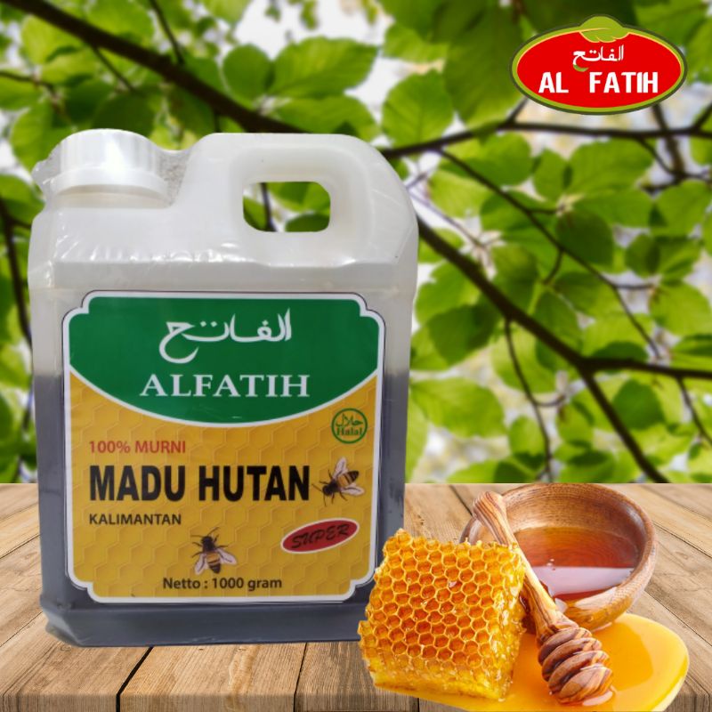 Jual MADU ASLI HUTAN Super murni alami al - fatih 1kg , NATURAL RAW ...
