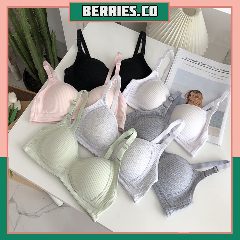 Jual BRI* BR484 Bh Bra Motif Garis Lurus Push Up Style Senam Zumba Yoga ...